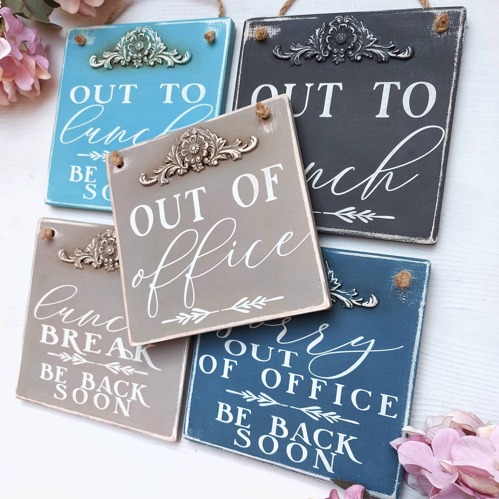 Out of Office Sign Lunch Break Sign Custom Office Signs - Etsy