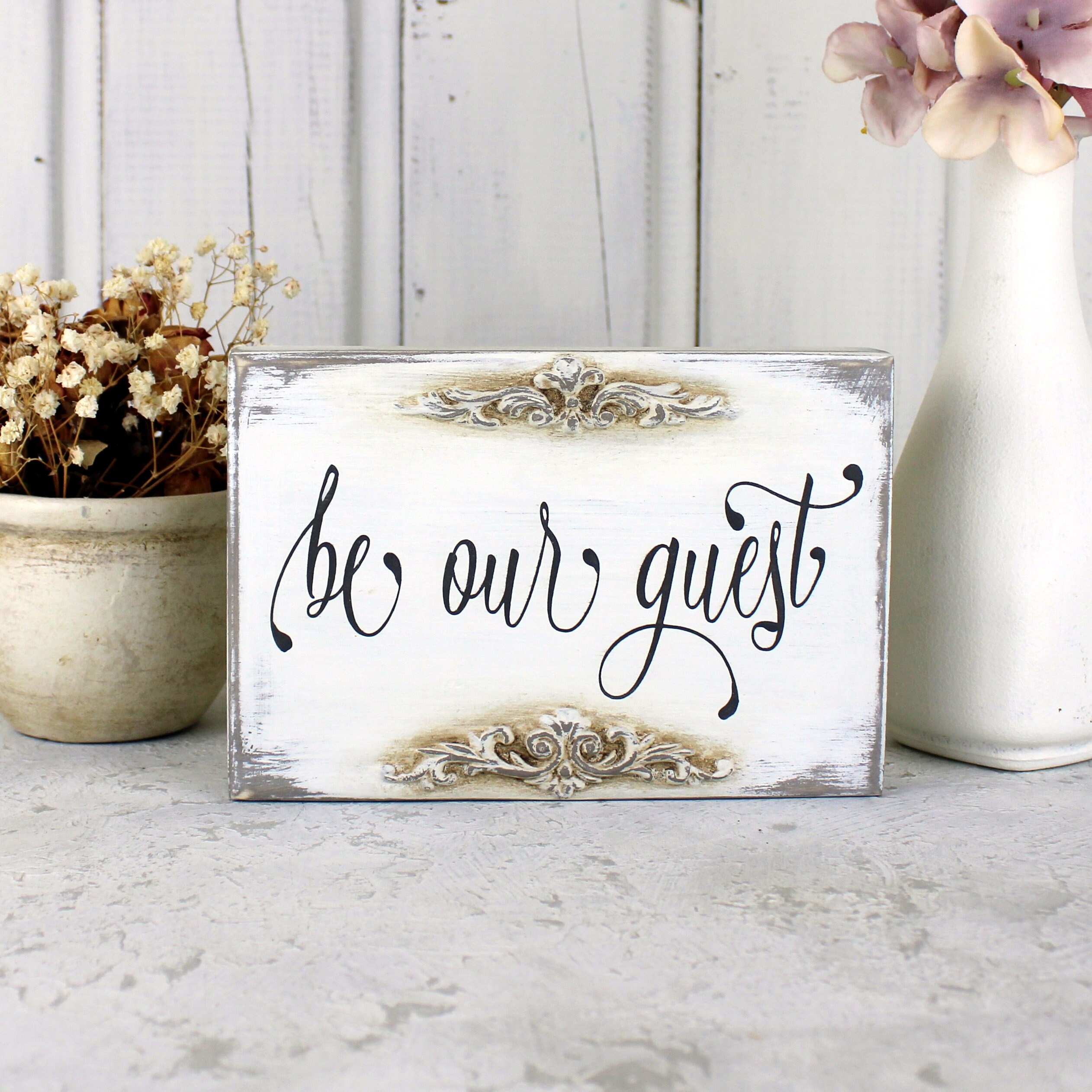 Be Our Guest Sign Little Sign for Guest Bedroom or Bathroom - Etsy