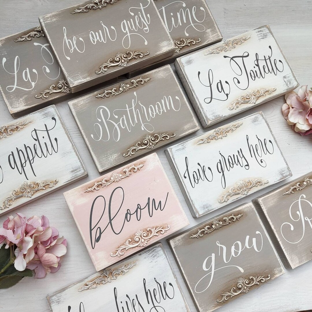 Rustic Custom Signs Farmhouse Signs for Kitchen - Etsy