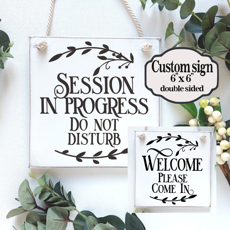 Custom Hanging Signs for Office - Etsy