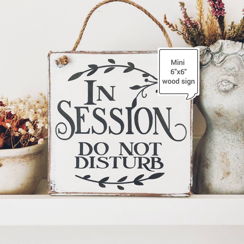 Double Sided Do Not Disturb Sign Custom Door Signs Office | Etsy