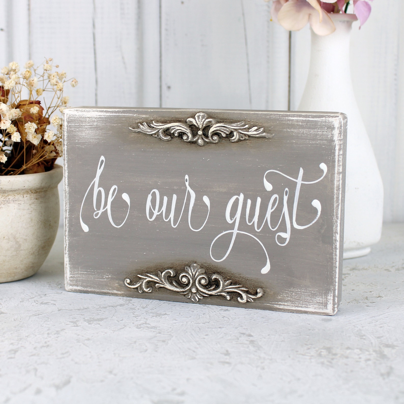 Be Our Guest Sign Guest Bathroom Signs Small Bedroom Art - Etsy