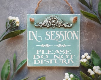 In Session Sign - Etsy
