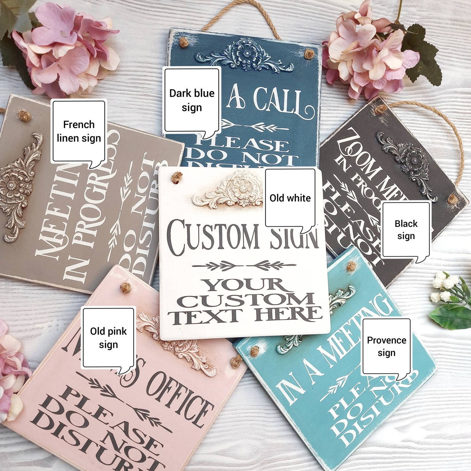 Custom Signs Office Sign Do Not Disturb Home Office Sign | Etsy