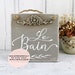 French Bathroom Le Bain Sign, Vintage Farmhouse Wall Decor, Rustic ...