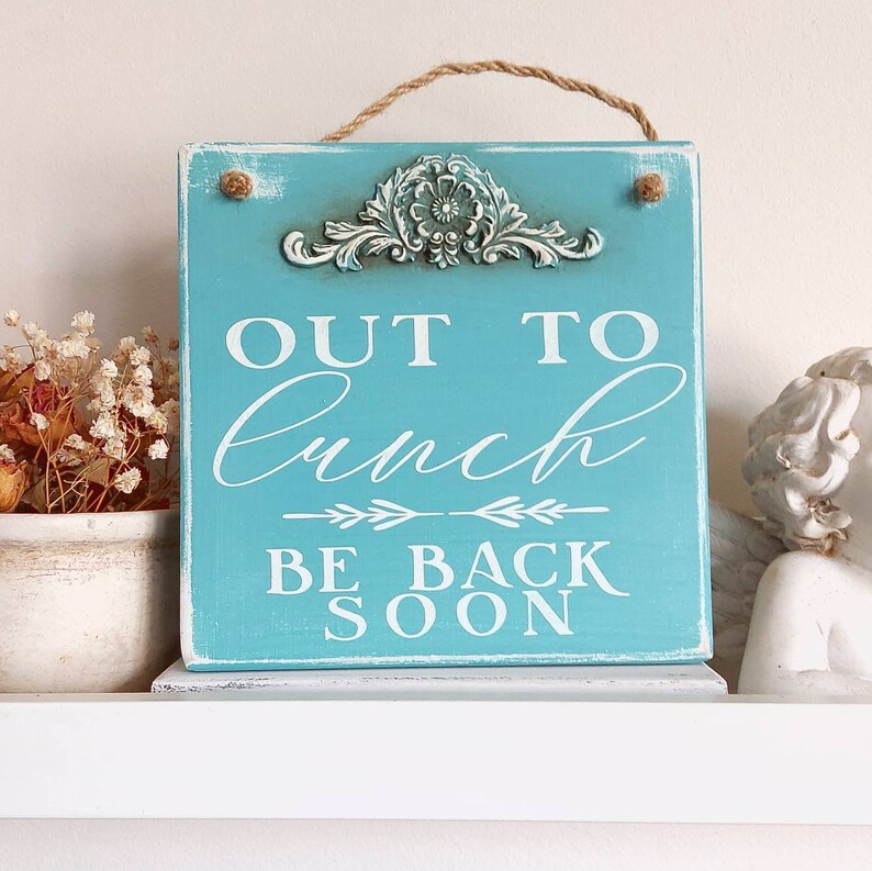 Out of Office Sign Lunch Break Sign Custom Office Signs - Etsy