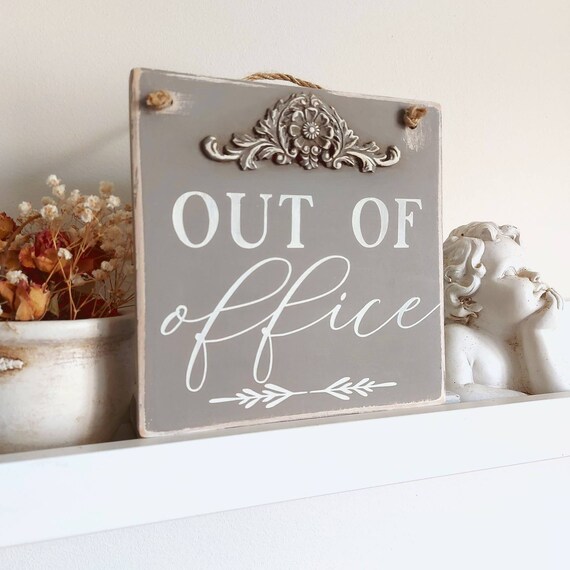 On Break Office Signs