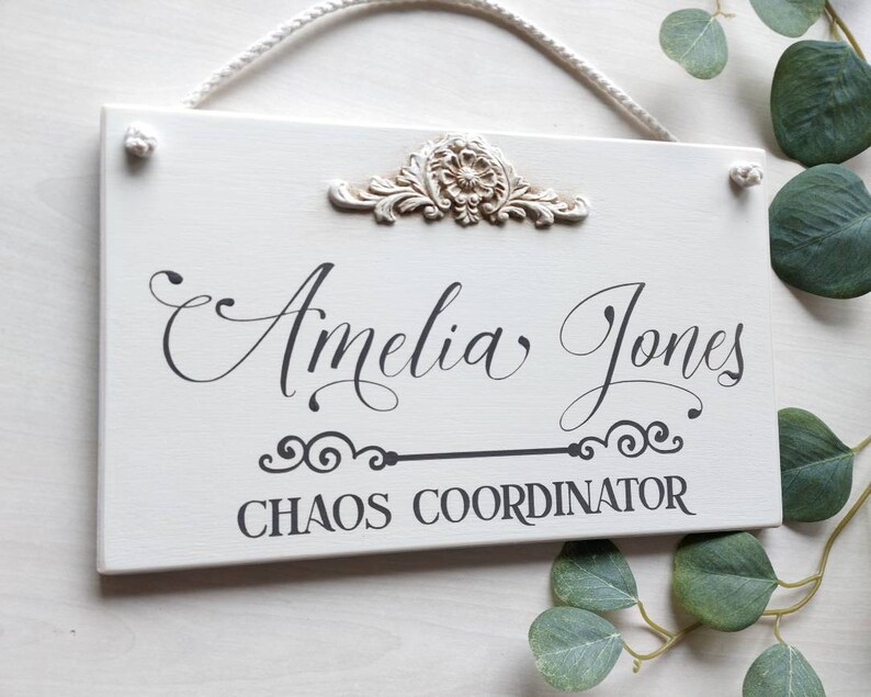 Personalized Office Door Sign Custom Door Name Plate - Etsy