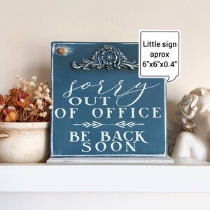 Lunch Break Sign, Out to Lunch Sign for Office, Hanging Business Sign ...