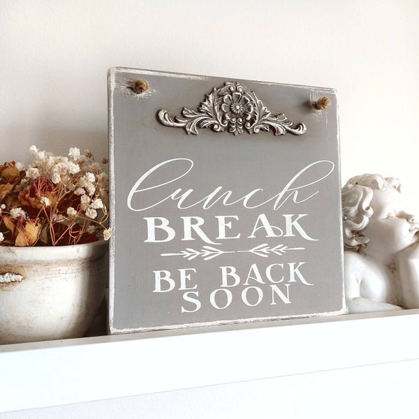 On Break Sign - Etsy