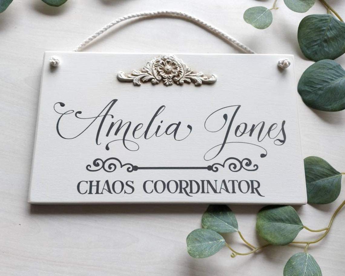 Personalized Office Door Sign Custom Door Name Plate - Etsy