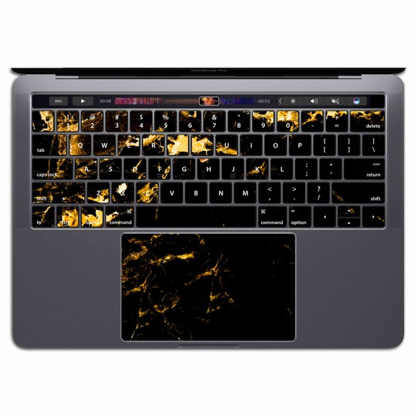 Black and Gold Keyboard - Etsy