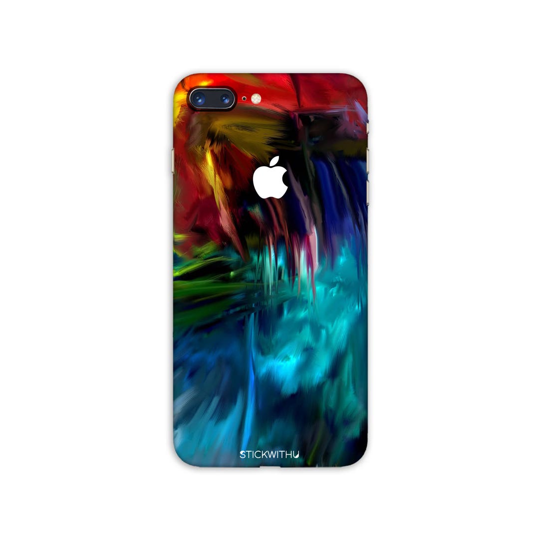Paint Texture iPhone Skin Painting iPhone Sticker Brush Stroke iPhone ...