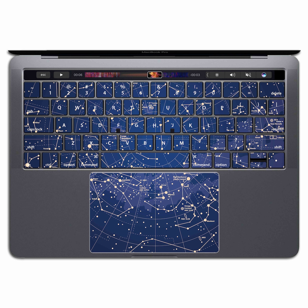 Stars | MacBook Keyboard Stickers MacBook Keyboard Decal Vinyl Air 13 ...