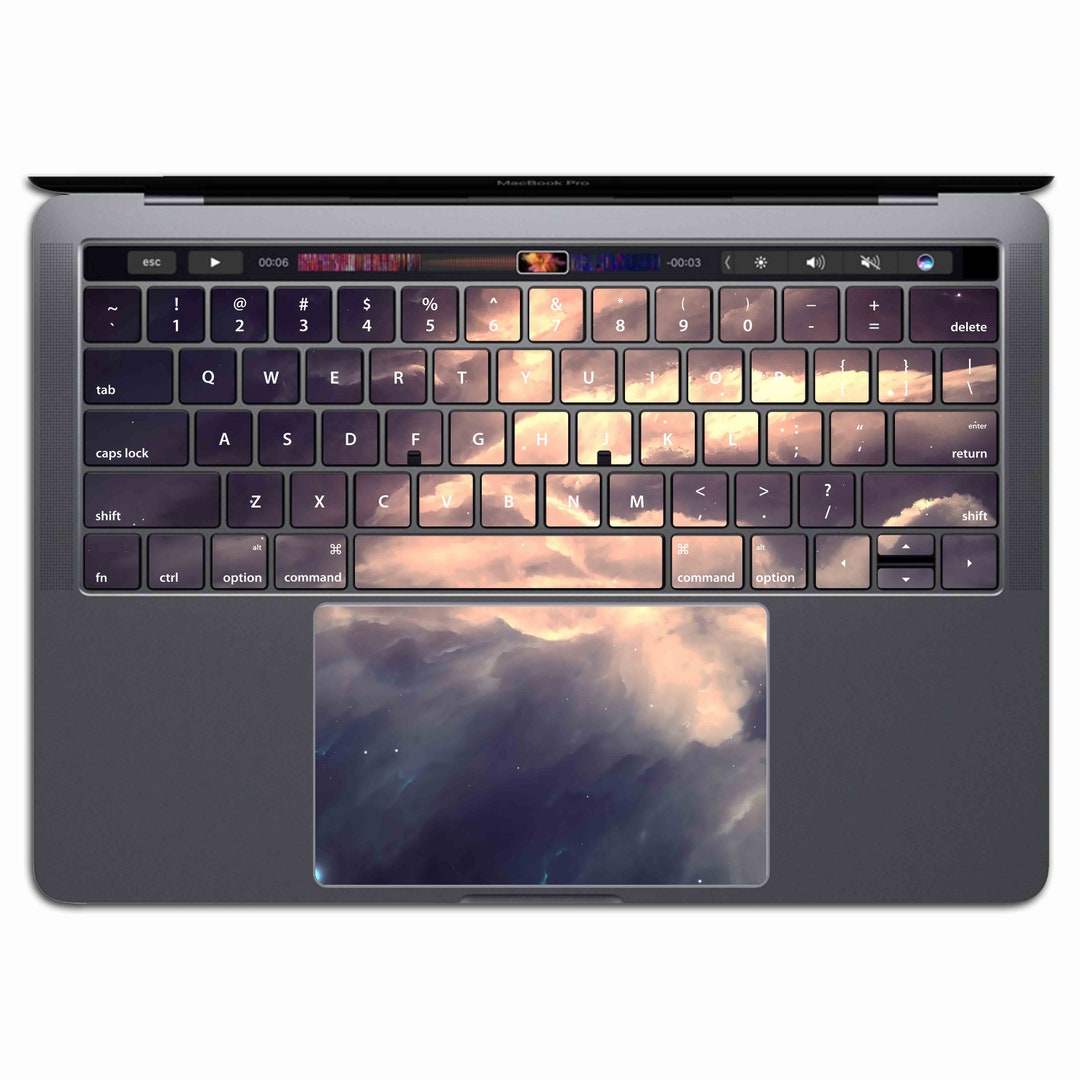 Cloud MacBook Keyboard Sticker | MacBook Keyboard Decal Sky Air 13 ...