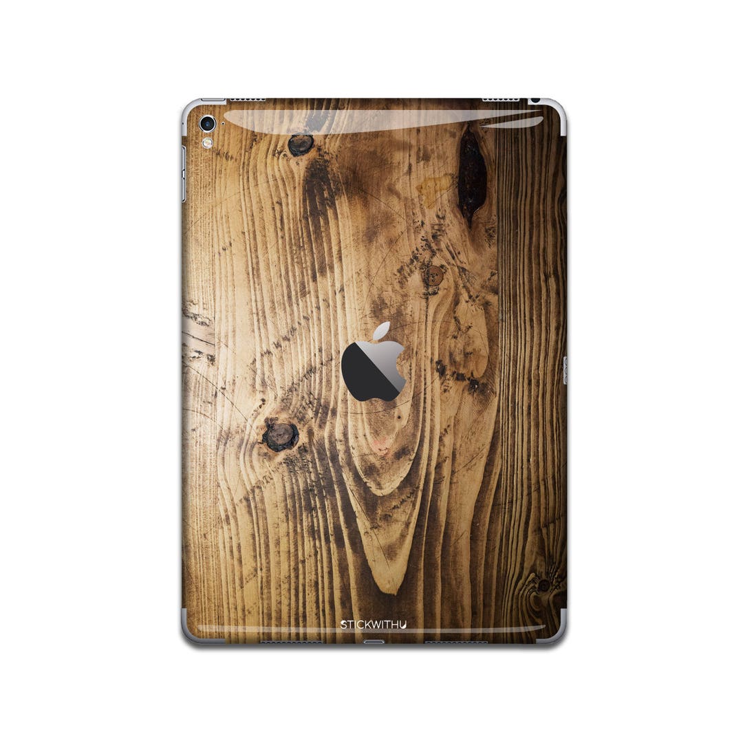 Wood iPad Skin Sticker Wood iPad Case Wood Texture iPad Decal iPad ...