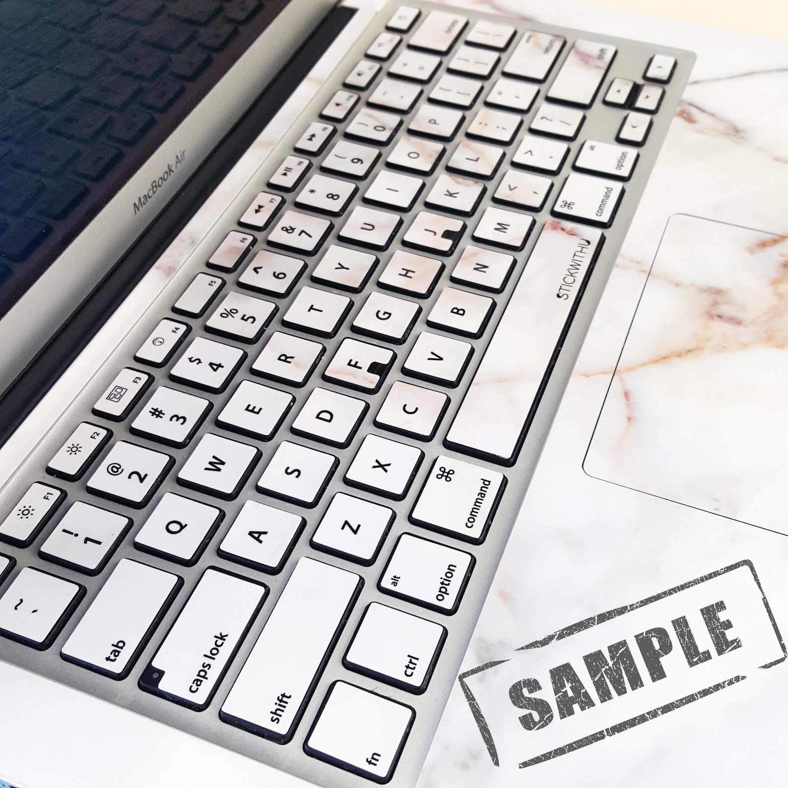 Macbook Keyboard Lights Macbook Sticker Decal Key Decals Keys | Etsy