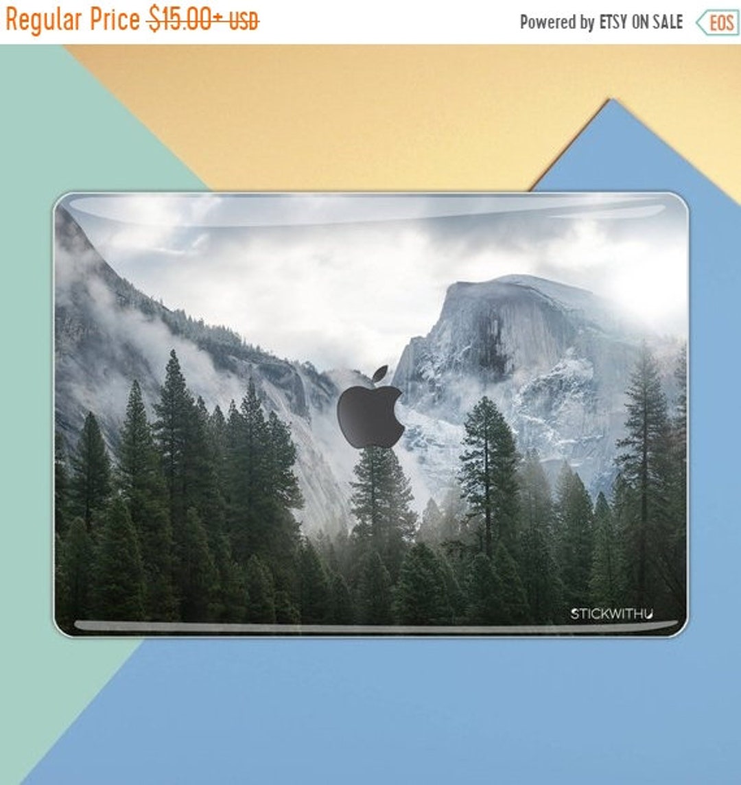 Skin MacBook Forêt Housse MacBook Montagne Sticker MacBook Nature ...