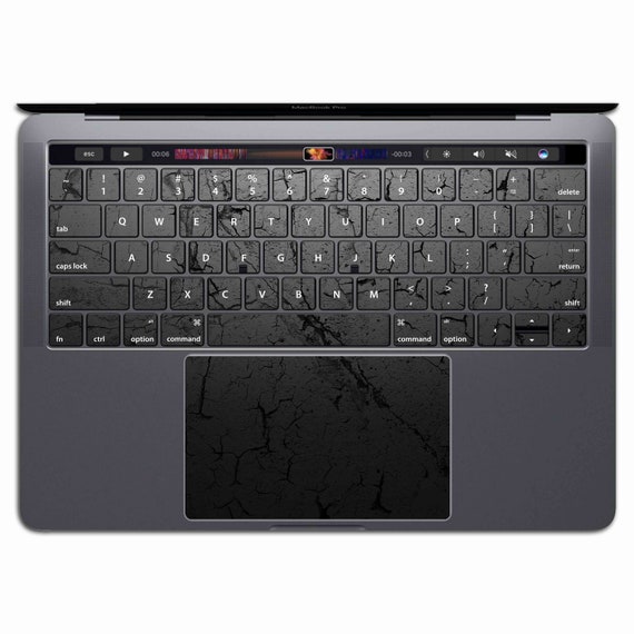Abstract Macbook Keyboard Stickers Black Macbook Keyboard | Etsy