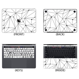 Gemometric MacBook Skin Line Pattern MacBook Decal Geometric MacBook ...