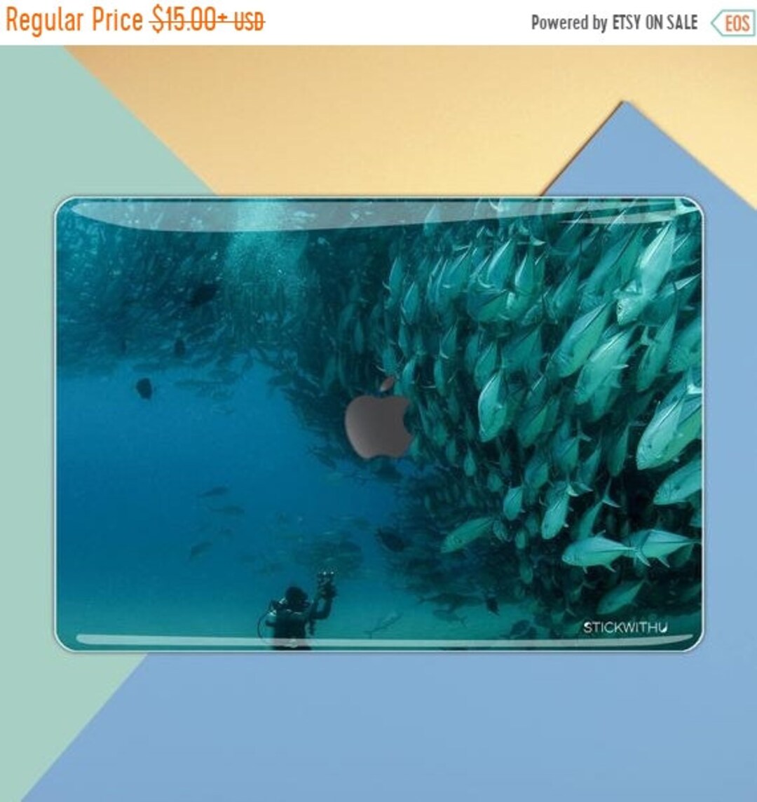 Fish MacBook Skin | Ocean MacBook Sticker Cover MacBook Skin Sea ...