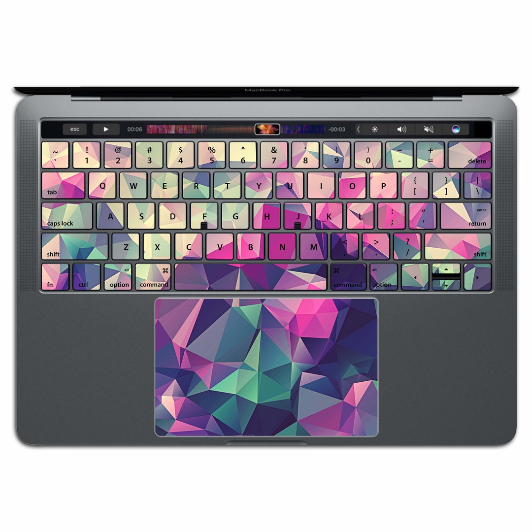 MacBook Keyboard Stickers MacBook Decal MacBook Keypad Stickers Low ...