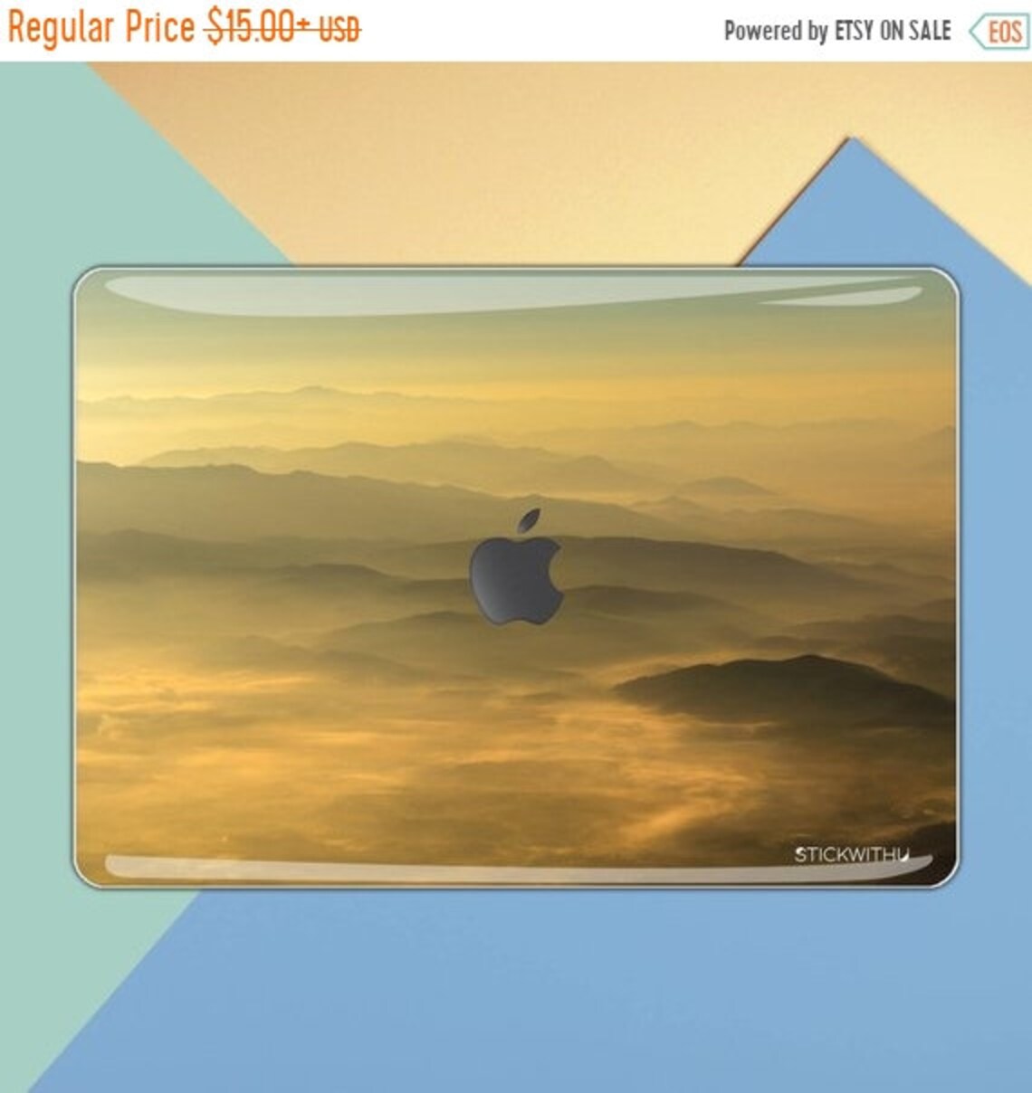 Macbook Decal Mountain Macbook Skin Nature Macbook Sticker Fog - Etsy