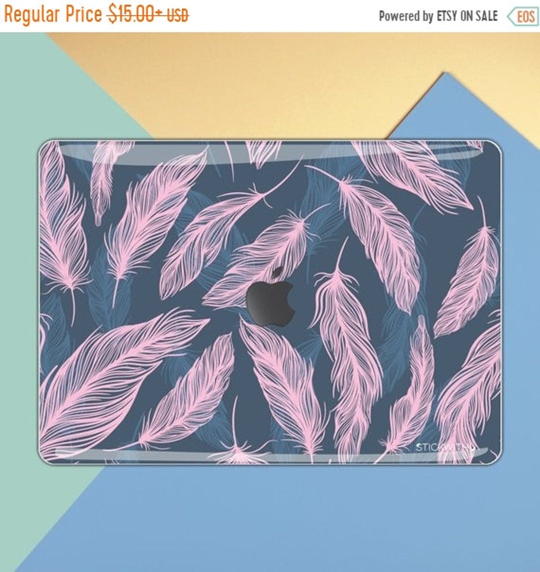 Feather MacBook Skin Feather Pattern MacBook Decal Feather MacBook ...