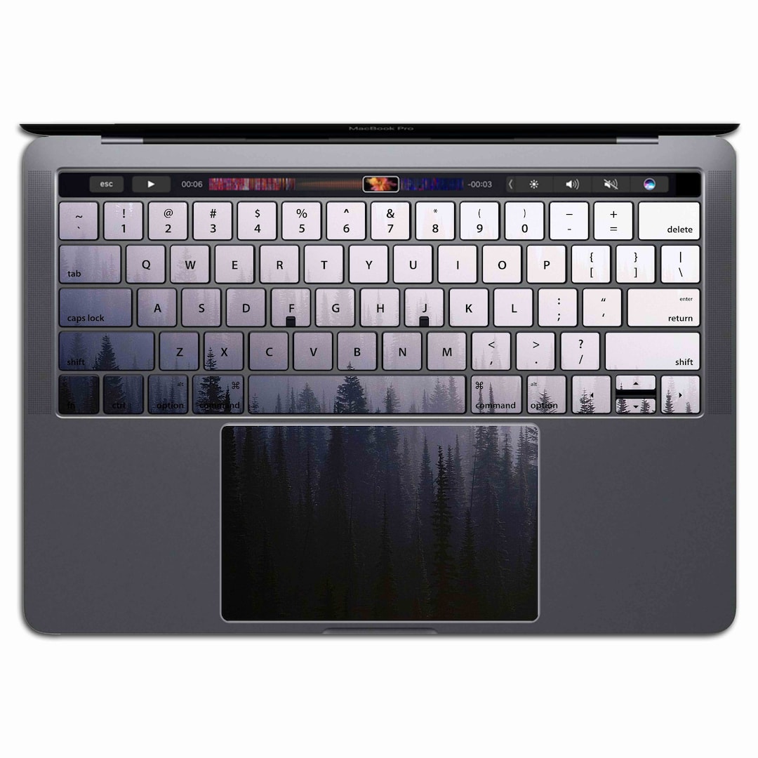 Forest | MacBook Keyboard Stickers MacBook Keyboard Decal Vinyl Air 11 ...