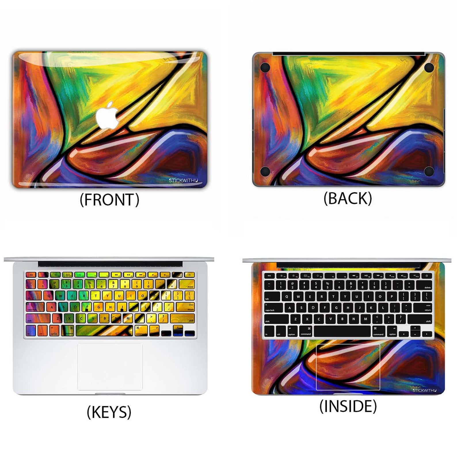 Oil Painting Macbook Skin Abstract Art Macbook Decal - Etsy