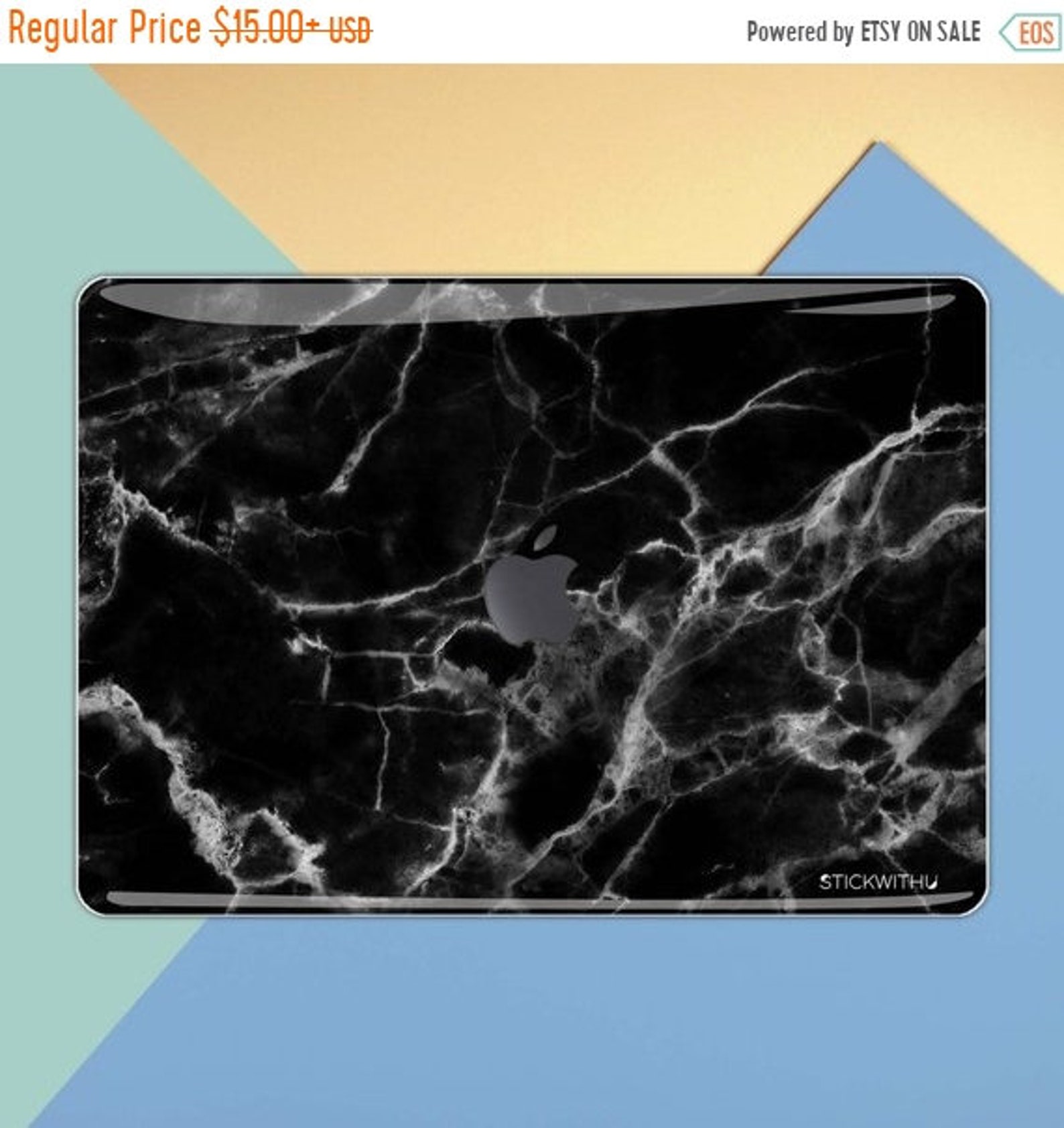Black Marble Macbook Skin Marble Macbook Decal Marble Macbook | Etsy