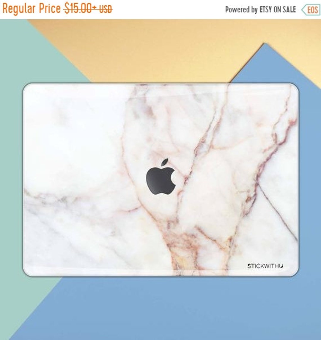 Marble MacBook Skin White Marble MacBook Decal Marble MacBook Sticker ...