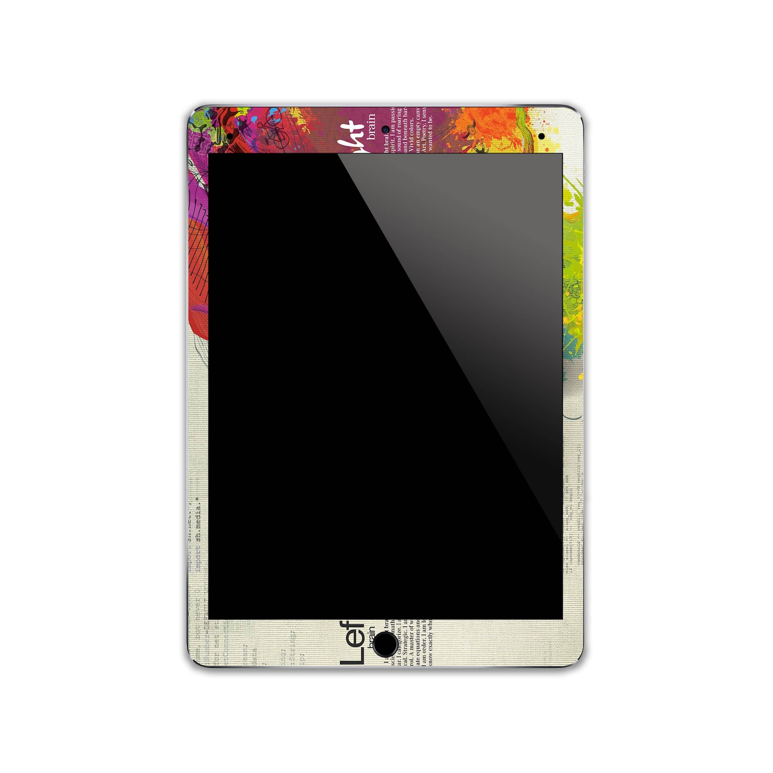 Painting Ipad Skin Sticker Left Right Brain Ipad Case Ipad - Etsy