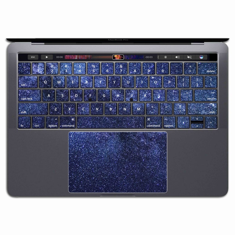 Night Sky Macbook Keyboard Sticker Vinyls Starry Macbook - Etsy