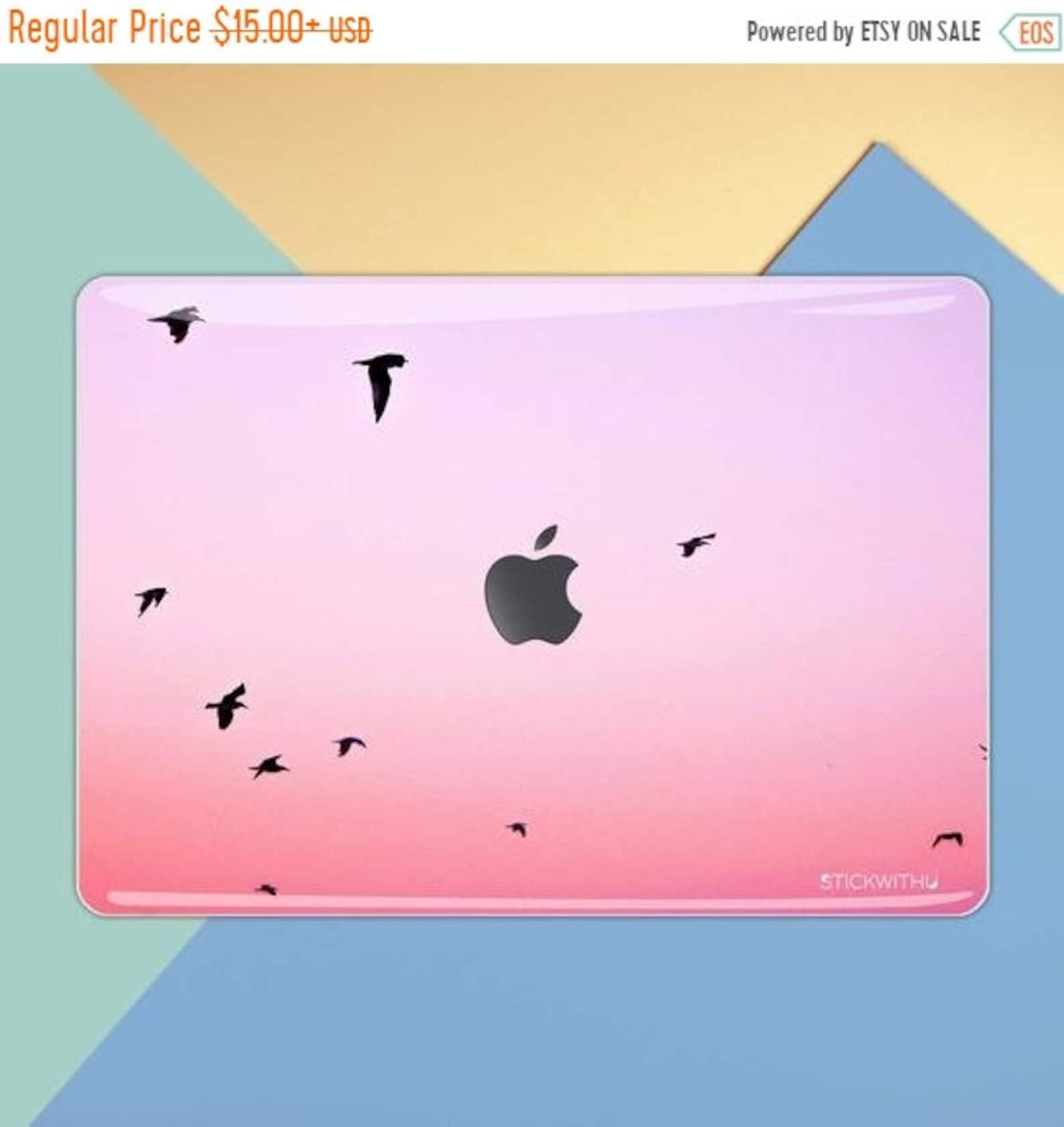 Nature Landscape Photography Sunset Pink Bird MacBook Decal MacBook ...