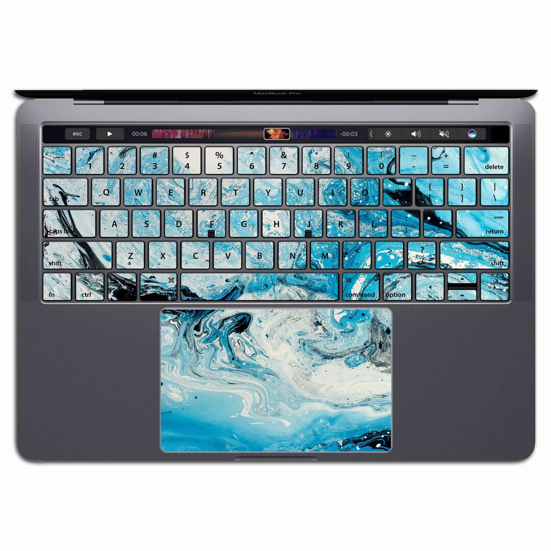 MacBook Keyboard Stickers MacBook Keyboard Decal Grunge Vinyl Pro 13 ...