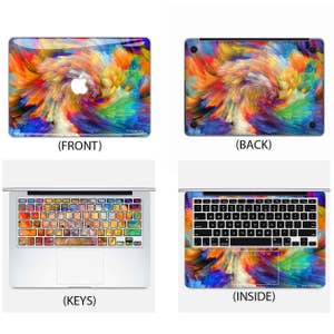 Abstract MacBook Skin | Rainbow MacBook Decal MacBook Sticker Colorful ...