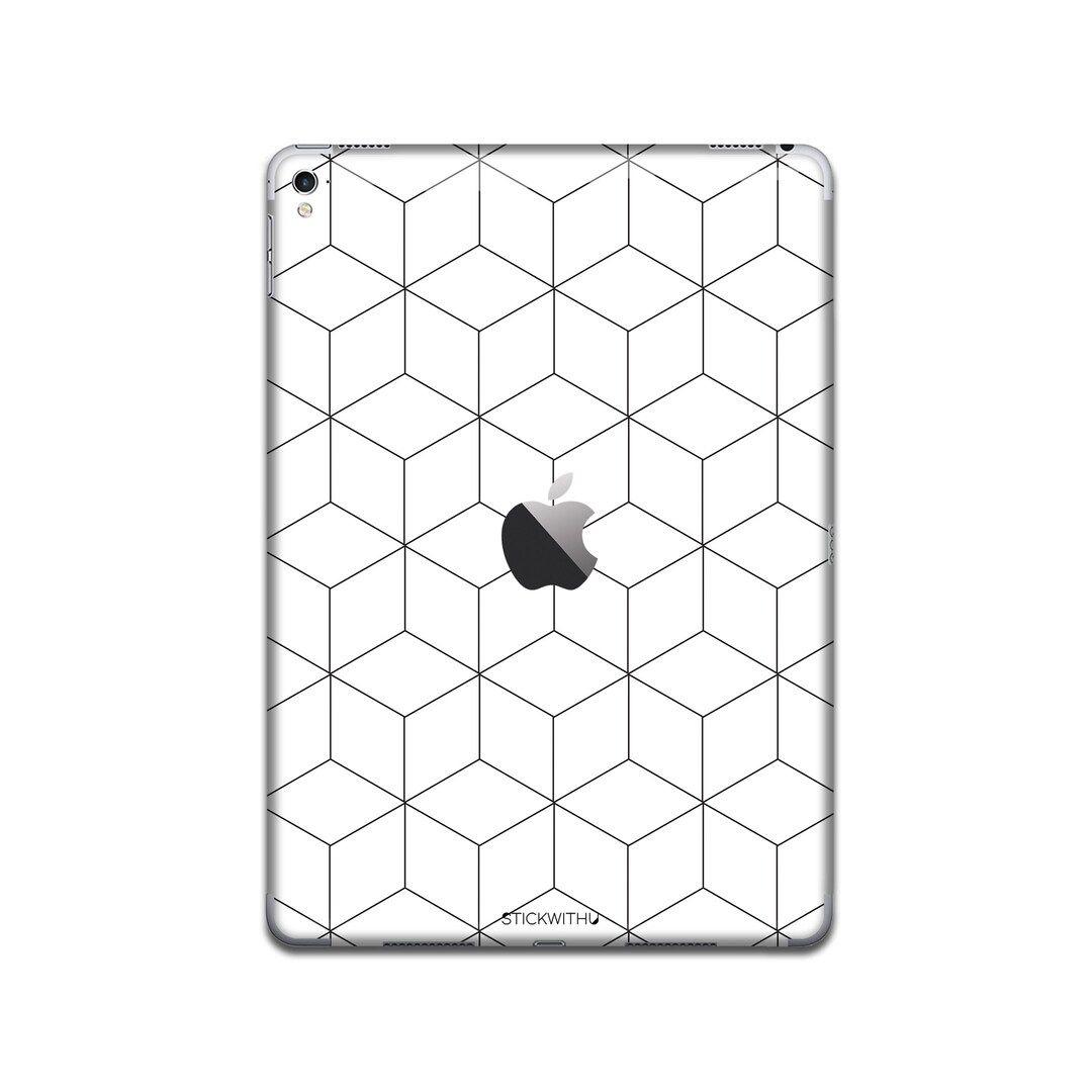 Cube Pattern iPad Skin Sticker Shapes iPad Case Abstract Art iPad Decal ...