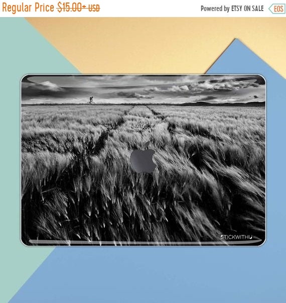 Macbook Skin Sticker Nature Vinyl Decal Black Macbook Sticker | Etsy