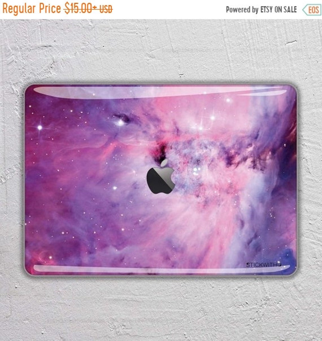 Galaxy MacBook Skin Space MacBook Decal Star MacBook Sticker Purple ...