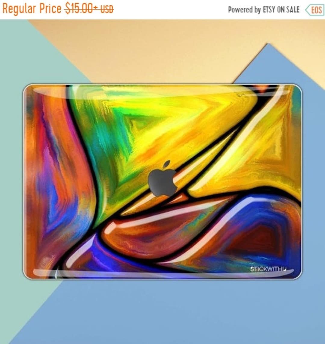 Oil Painting MacBook Skin Abstract Art MacBook Decal Watercolor MacBook ...