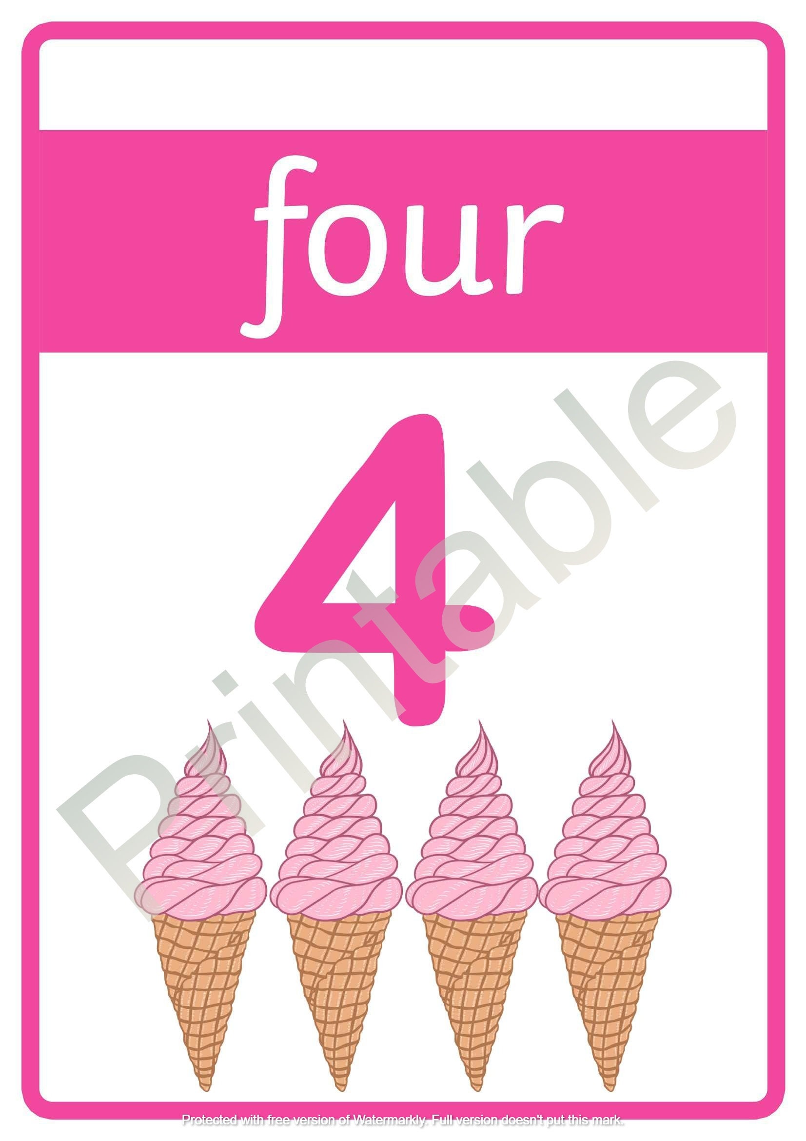 10 Printable Numbers Posters. Numbers 0-10. Wall Charts Classroom ...