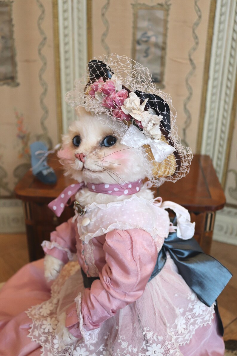 CHATEAU MIJOU Presents lily, a Victorian Cat, Humanized Dressed Cat ...