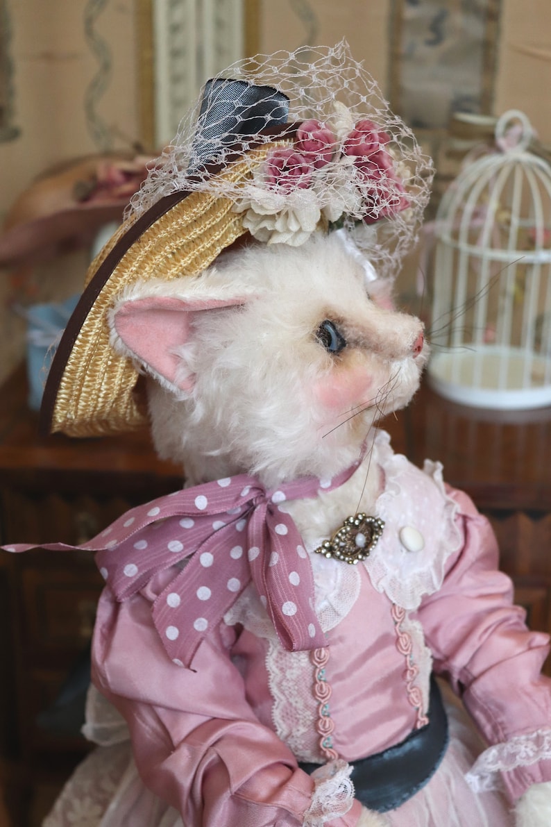 CHATEAU MIJOU Presents lily, a Victorian Cat, Humanized Dressed Cat ...