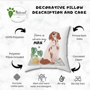 Personalized Siberian Husky Pillow, Custom Dog Pillow, Gift for Dog ...