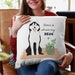 Personalized Siberian Husky Pillow, Custom Dog Pillow, Gift for Dog ...