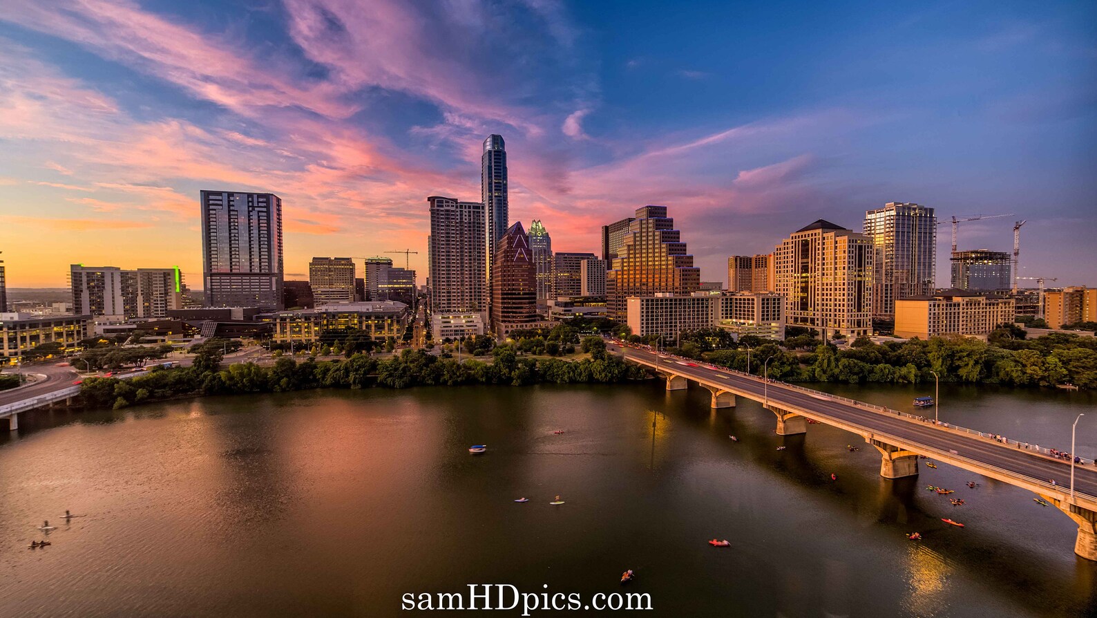 Austin Sunset - Etsy