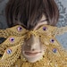 Biblically Accurate Angel Semi Blind Mask, Angel Face Piece, Winged ...