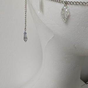 Nose Bridge Cuff, Without Piercing, Face Harness Jewel in Chains ...
