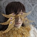 Biblically Accurate Angel Semi Blind Mask, Angel Face Piece, Winged ...